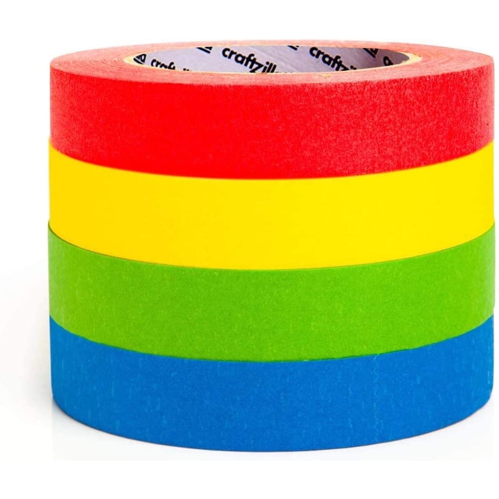 Click here for Yoptop Colored Masking Tape  4pcs Colour Painters... prices