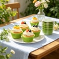 100pcs Food Grade Greaseproof Cupcake Liners, Disposable Non-Stick ...