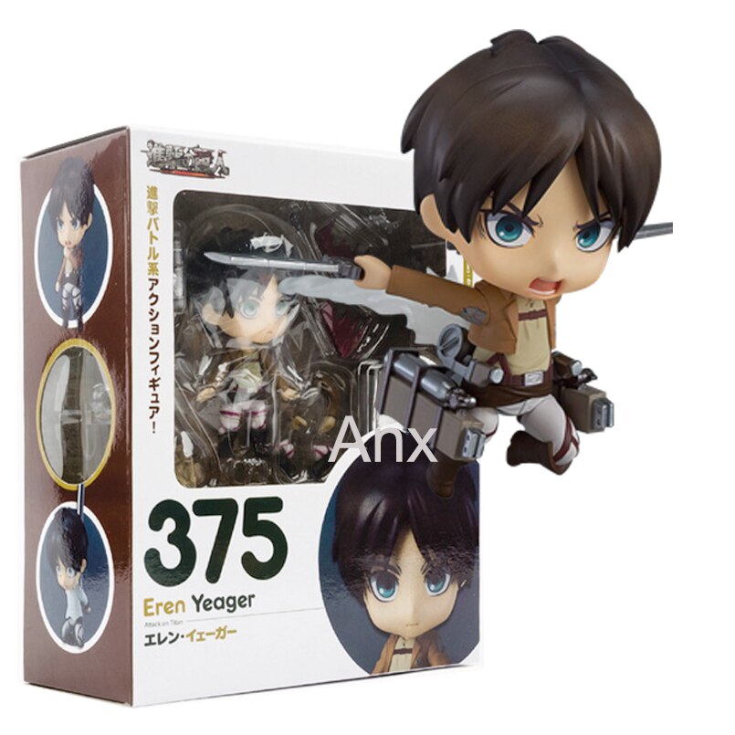 Figura DE ACCIÓN DE Attack on Titan en PVC, modelo coleccionable de ...