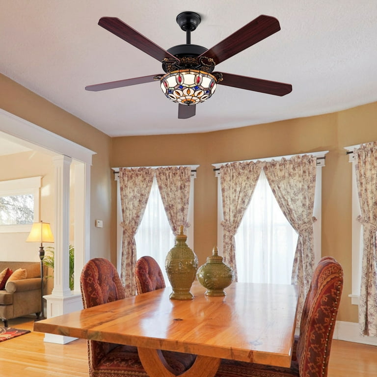Antique Style Ceiling Fans With Lights | Shelly Lighting