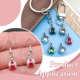 1 Set 40Pcs 10 Colors Resin Imitation Pearl Pendants Round with Dragon ...