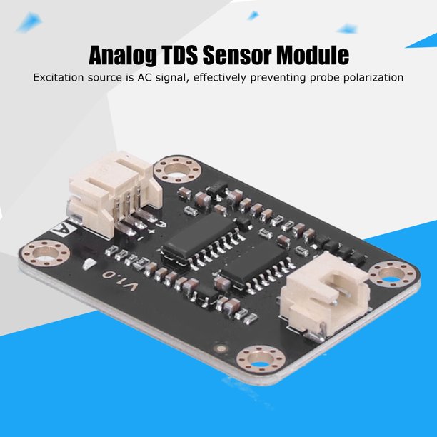 TDS Sensor Module, Analog TDS Sensor Wide Applicability Water Quality ...