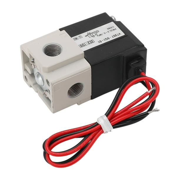 G1/8 Solenoid Valve, Pneumatic Solenoid Valve High Frequency Direct Action 2 Position 3 Way For ...