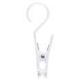 4 Pcs Laundry Hooks, Plastic Clothes Pins, Super Strong Hanger Clips ...