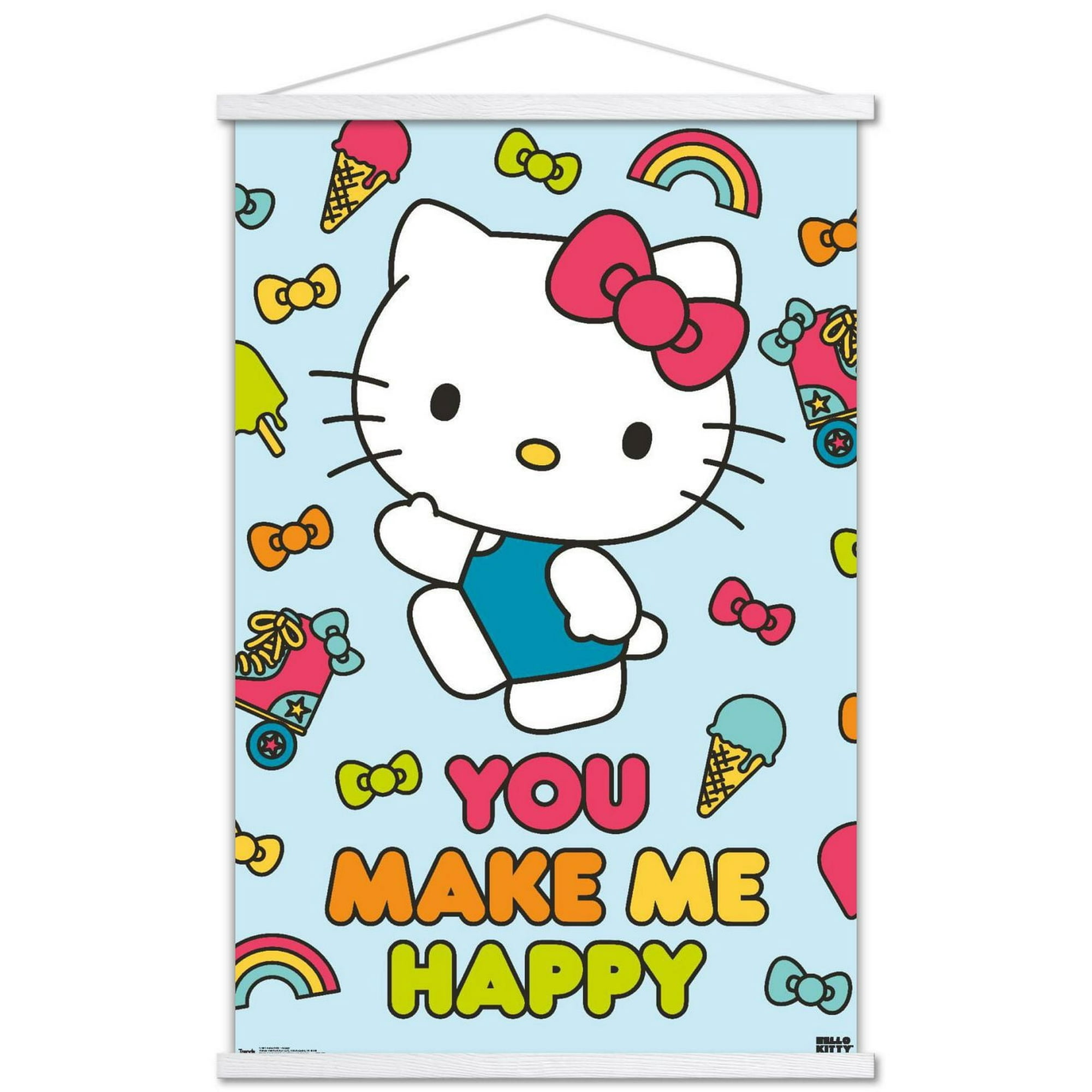 Click here for Trends International Hello Kitty - Happy Wall Post... prices