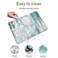 Abstract Grey Doormat Non Slip Diatomaceous Earth Door Mat Absorbent ...