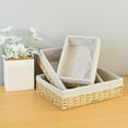 Decorative Entryway Basket Woven Storage Basket Organiser Box For Toy ...