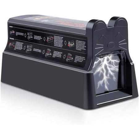 Fimax Electric Rat Trap Reusable Electronic Humane Mouse Traps That ...