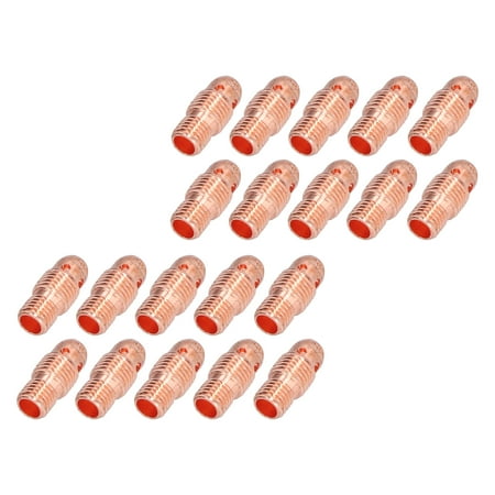 TIG Collet Body, 21mm Total Length Welding Collets 3.2mm Hole Diameter ...