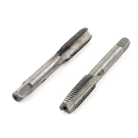 2 Pcs M8 8mm High Speed Steel HSS Hand Screw Thread Metric Taps ...