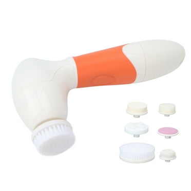 Electric Facial Cleansing Brush System Battery Operated Face Cleanser ...