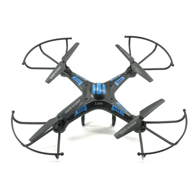 TechComm KingCo RC Quadcopter Drone with 6-Axis Gyro and LED Lights ...