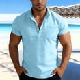Afdoent Shirts For Men Button Shirts Short Sleeve Fashion Casual ...