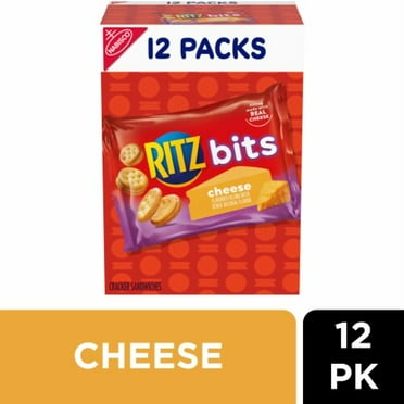 Nabisco Big Bags, Ritz Bits Cheese, Count 12 (3 oz) - Cookie & Cracker ...