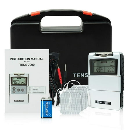 Free Shipping! Compass Health TENS 7000 Device Dual Channel Pain Relief ...
