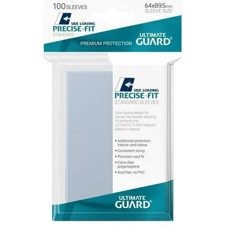 KSCD Precise Fit Sideload Sleeves (100 Pack), Transparent Transparent ...