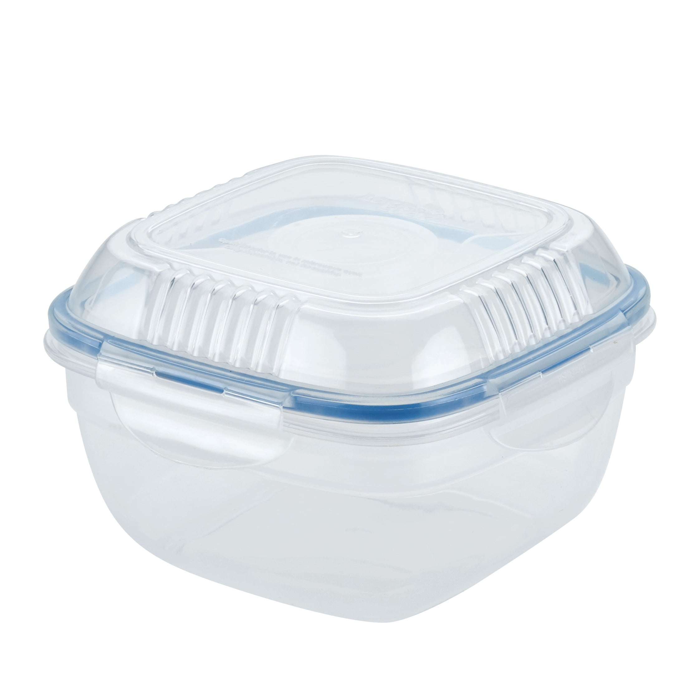 LocknLock On the Go Meals Salad Bowl with Tray, 32-Ounce - Walmart.com