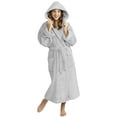Hooded Terry Bathrobe Unisex, 100% Combed Pure Turkish Cotton, Made in ...