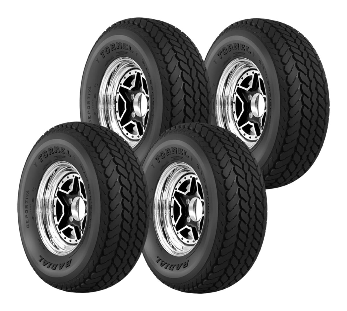 4 Llantas TORNEL P215/70R14 96S Deportiva | Bodega Aurrera en línea