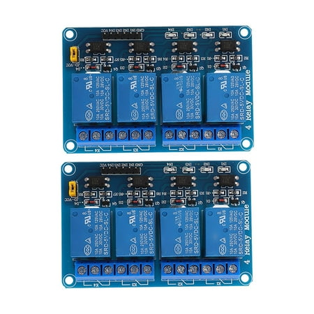 Solid State Relay Module,2PCS 4 Channel Relay V Relay Board Relay ...