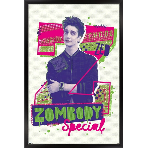 Disney Zombies 3 - Zed Wall Poster, 22.375" x 34" Framed - Walmart.com