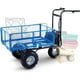 Landworks Utility Wagon Super Duty Electric 48V DC 500W AGM Battery 500 ...