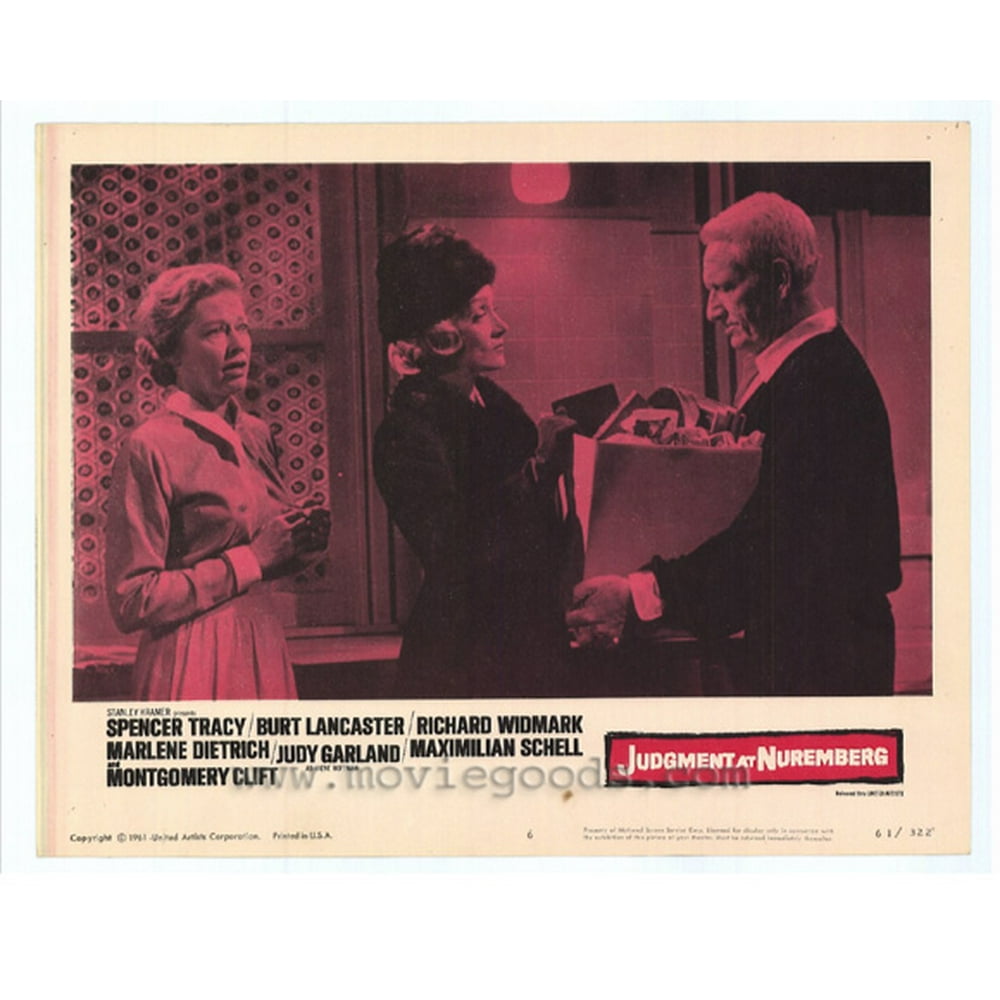 Judgment at Nuremberg - movie POSTER (Style F) (11" x 14") (1961 ...