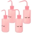 4Pcs Portable Plastic Washing Bottles with Bend Mouth for Controlled ...
