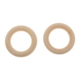 Unfinished Wooden Loop Material Jewelry Findings 5.5cm 10pcs - Walmart.com