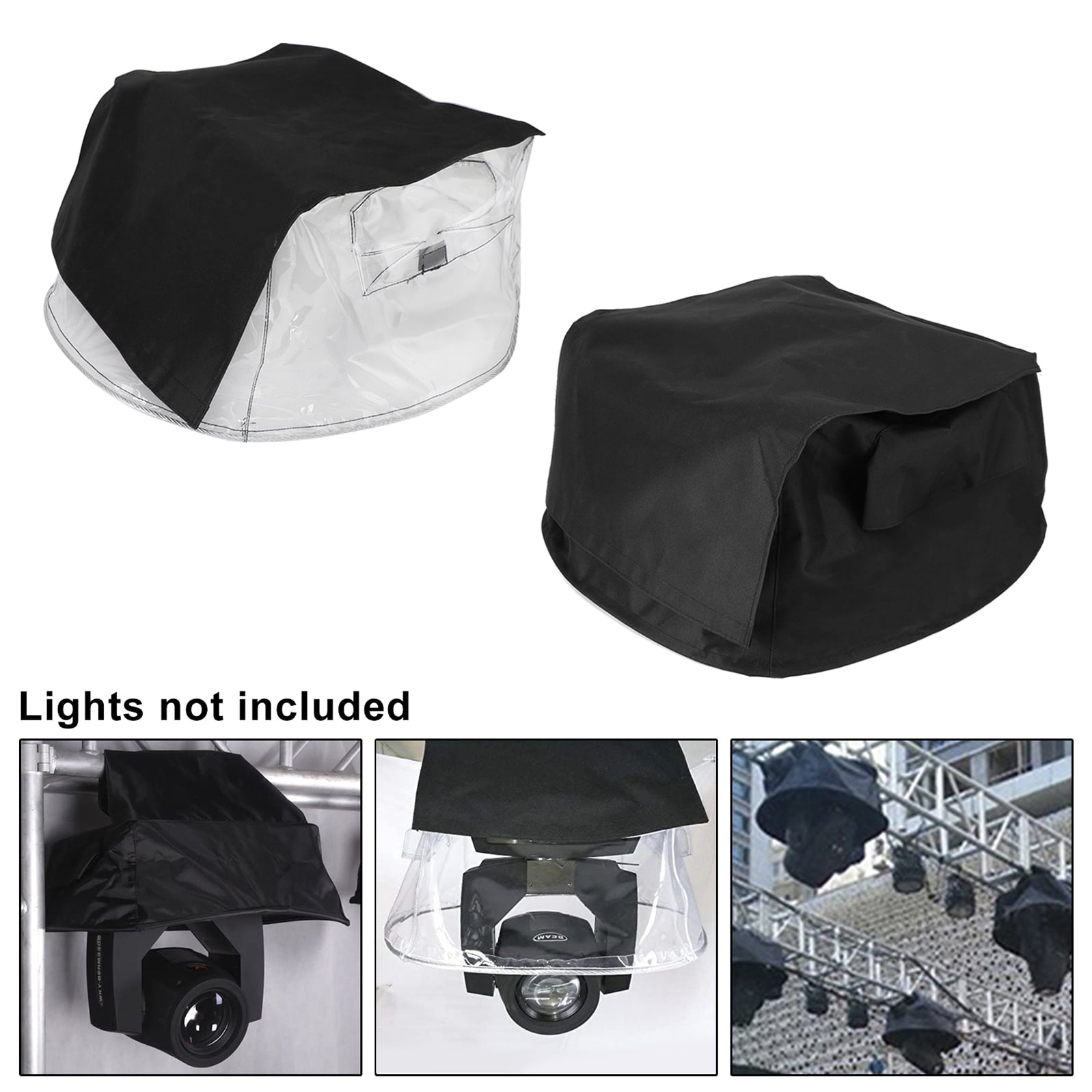 Black Outdoor Performance Waterproof LED Stage Lighting Moving Head ...