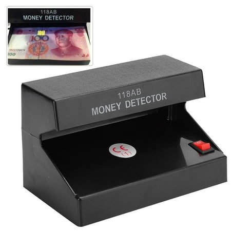 Portable UV Money Detector Single Fluorescence Bank Note Counterfeit ...