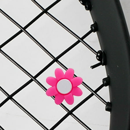 Silicone Tennis Racket Vibration Dampener User Friendly Flower Shape ...