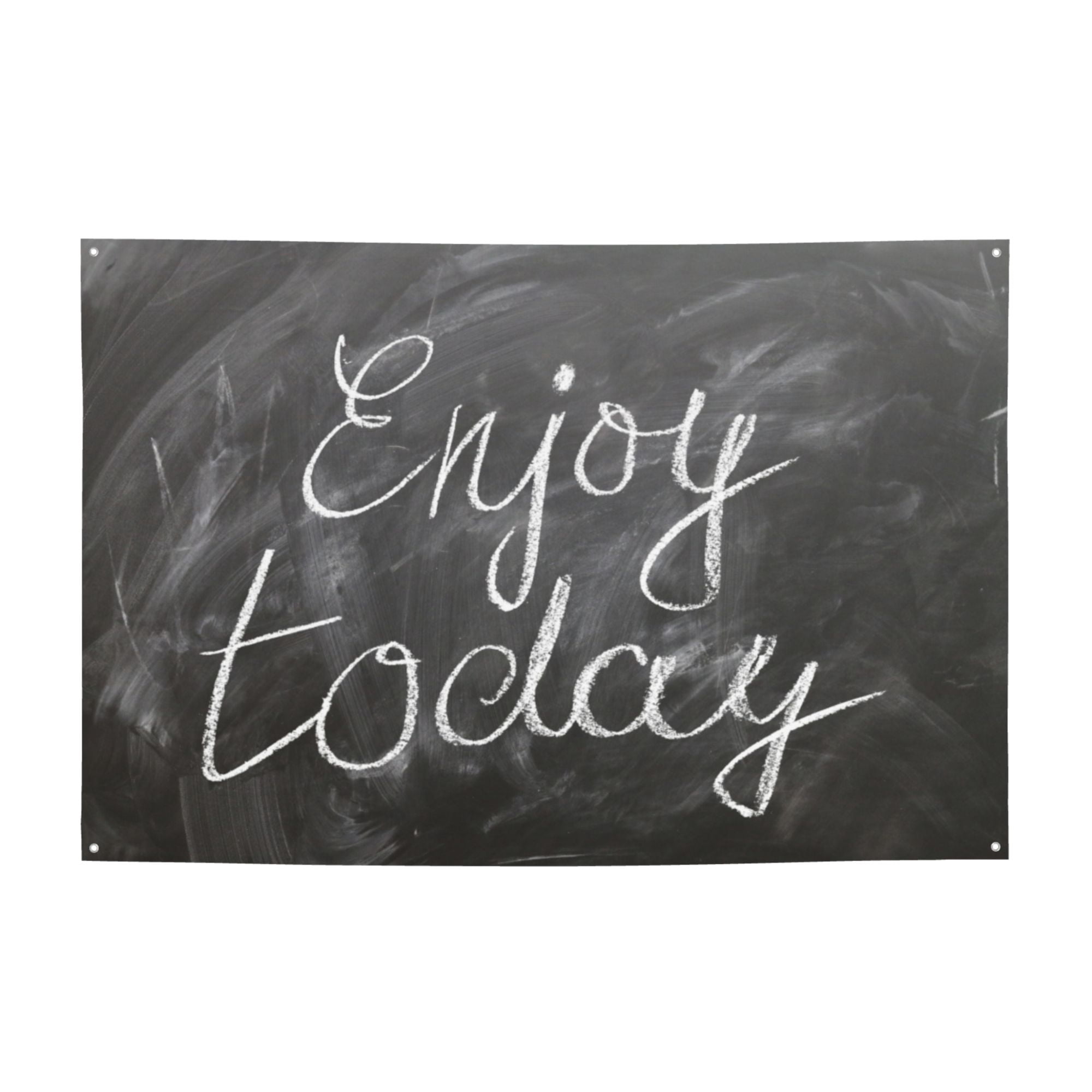 DouZhe Enjoy Today Board Write Sign Banner, Fun School Writing Hanging ...