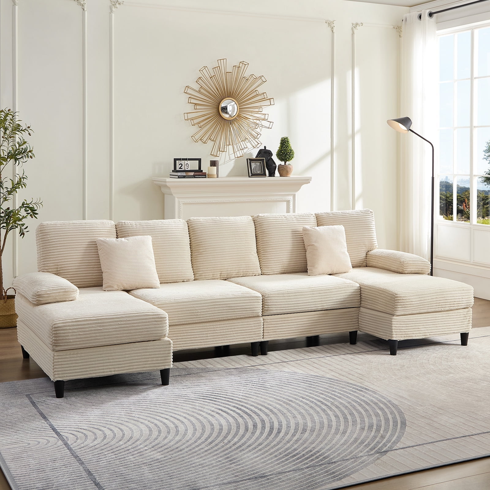 Click here for Zafly U Shaped Sectional Sofa  Sofas And Couches W... prices