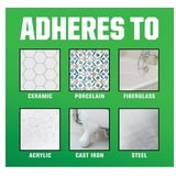 Rust-Oleum Tub and Tile Refinishing Kit, Satin White, 2-Part Epoxy ...