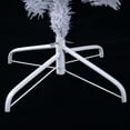 Costway 7Ft Artificial PVC Christmas Tree Stand Indoor Outdoor White ...