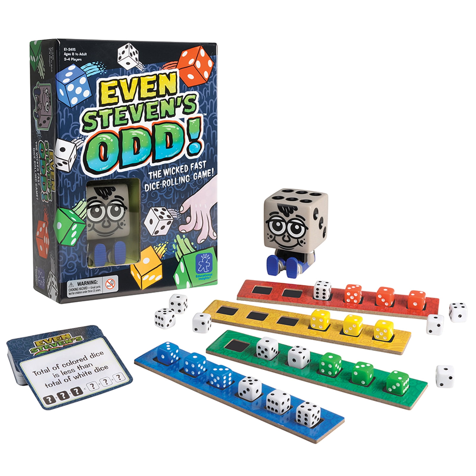 Educational Insights® Even Steven's Odd!™ Dice Game - Walmart.com ... Educational Insights® Even Steven's Odd!™ Dice Game - Walmart.com ...