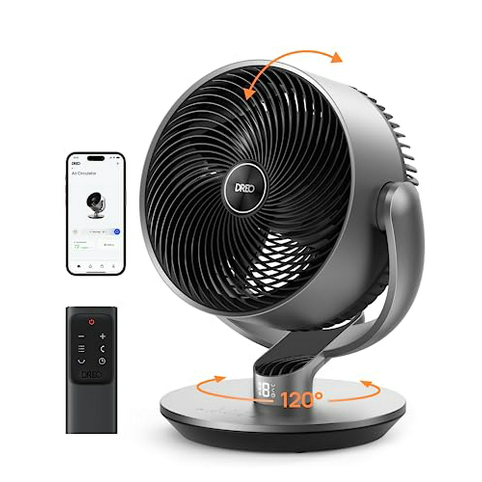 Click here for Dreo Smart Fans For Bedroom  11 Inch  25db Quiet D... prices