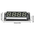jixopn TM1637 LED Display Module 7 Segment Glow Tube Clock 0.56 Inch ...