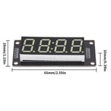 jixopn TM1637 LED Display Module 7 Segment Glow Tube Clock 0.56 Inch ...