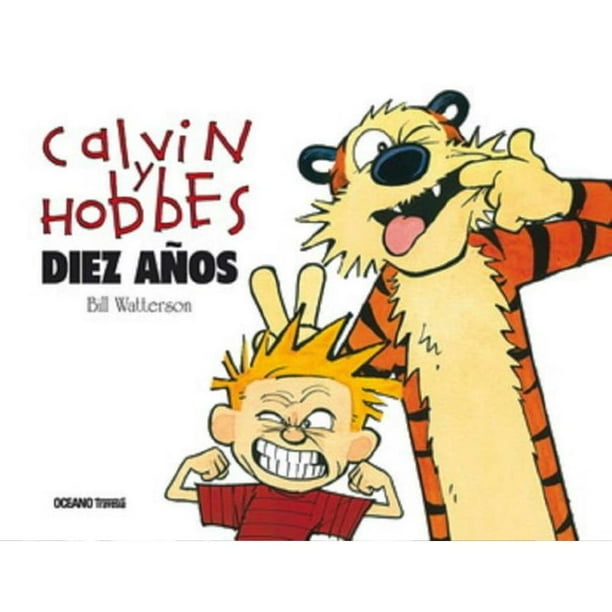CALVIN Y HOBBES. DIEZ AÑOS OCEANO TRAVESIA BILL WATTERSON | Bodega Aurrera en línea