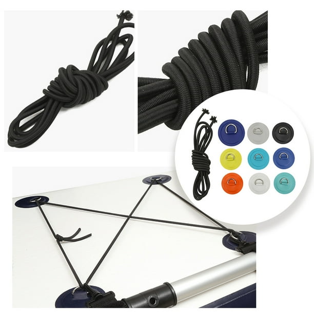 6 Pieces D Ring Pad Set Surfboard Boats Rigging Buckles Components ...