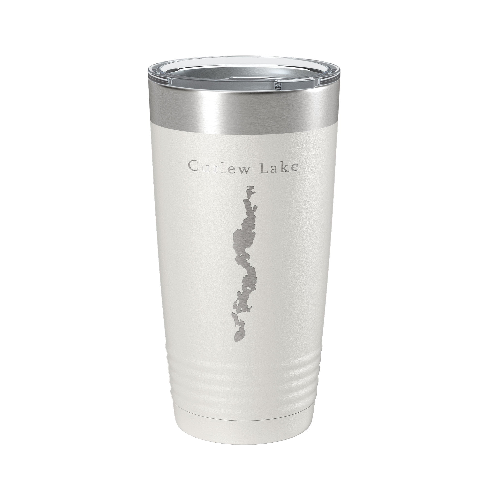 Curlew Lake Map Tumbler Travel Mug Insulated Laser Engraved Coffee Cup ...