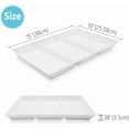 Divided Serving Tray Platter, 3 Pack 15" x 10" Fruit Veggie Food Tray ...