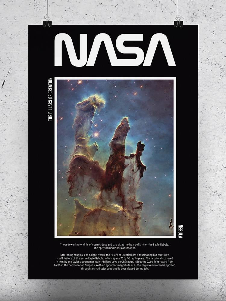 NASA Nasa Pillars Of Creation Poster - NASA Designs, - Walmart.com