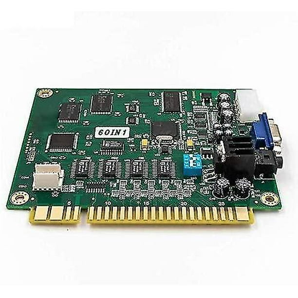 Classic 60-in-1 Vertical Multi Arcade Game Jamma Pcb Board Cga/vga ...