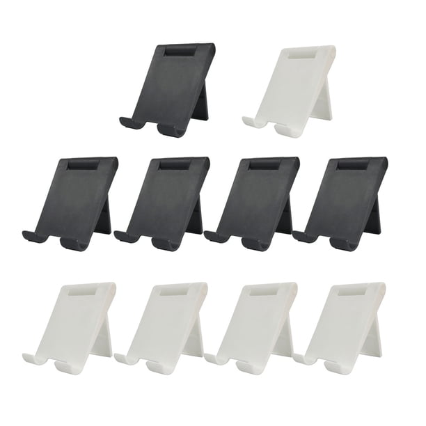 10-Piece Plastic desktop mobile phone holder foldable tablet computer ...