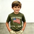 Boys’ 1776-2026 Independence Day Tee, 250th Anniversary Airplane Flag ...
