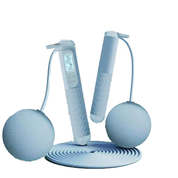 Ropeless Jumping Rope with Weight Ball,Adjustable Rope Length Counter ...