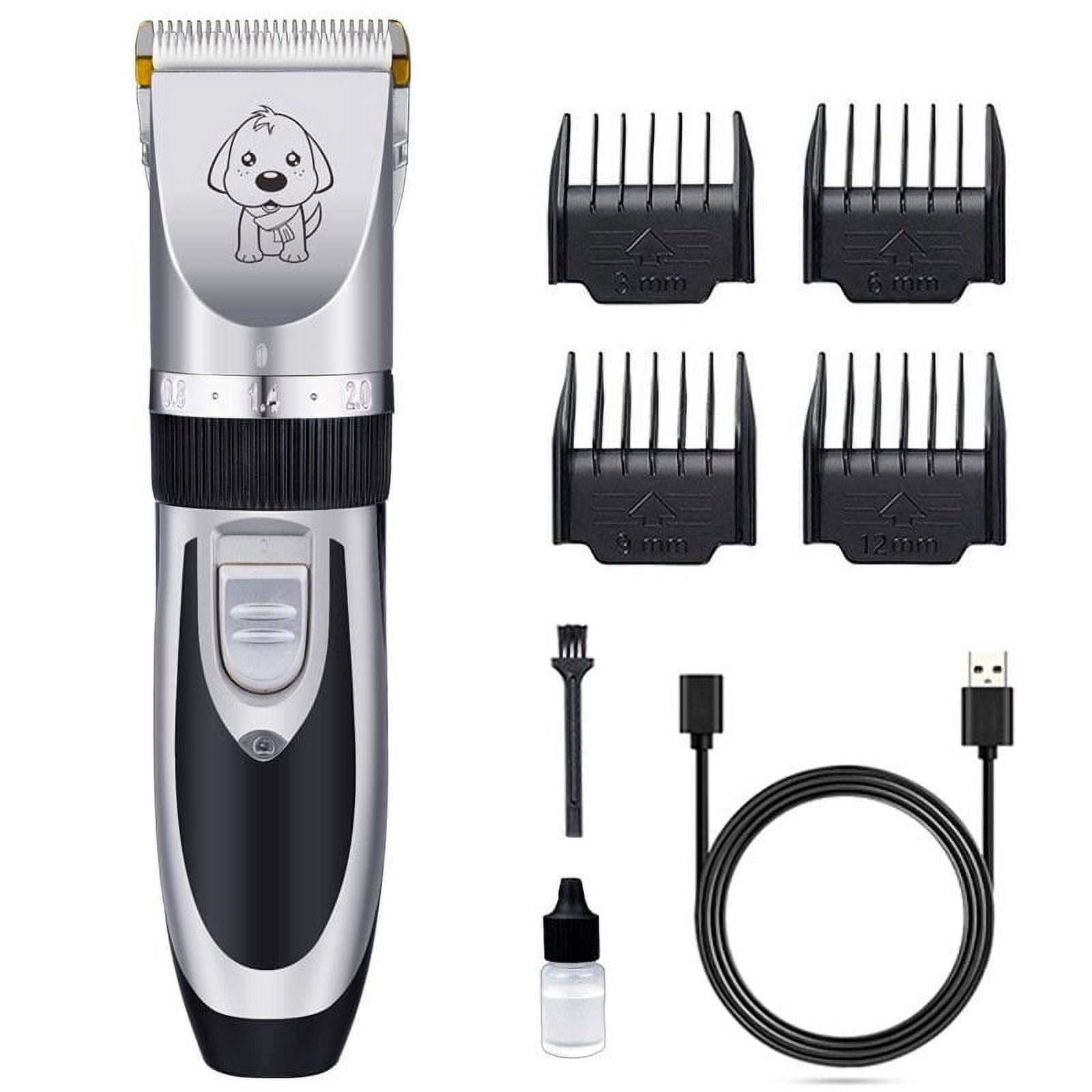 X Pet dog razor electric hair clipper low noise rechargeable cordless ...